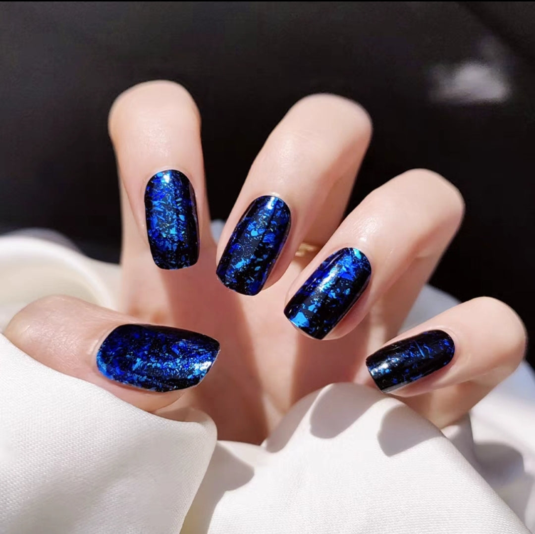 A Little Tease - Floral Gel Nails – The Real Gel Nails